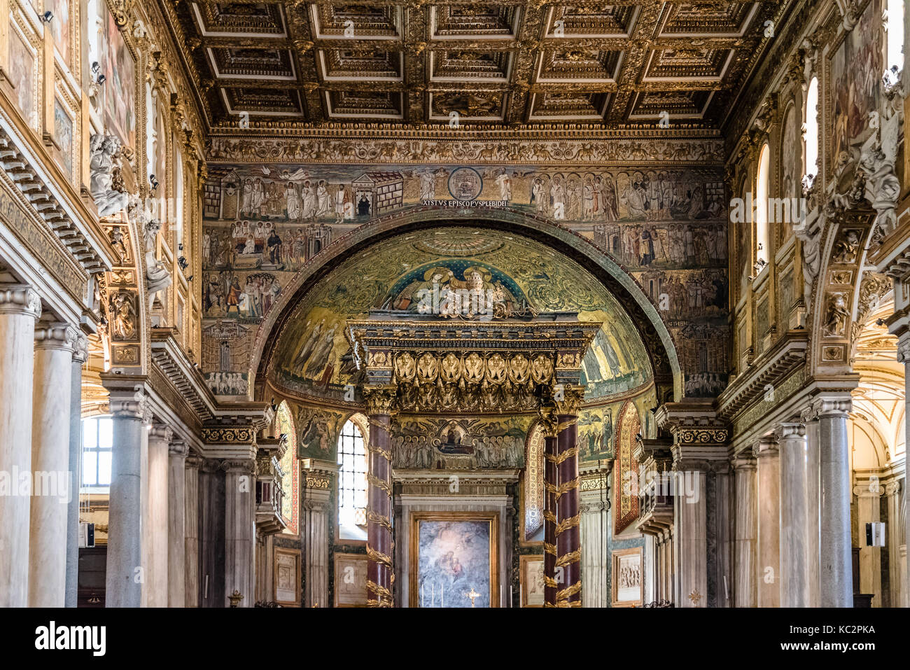 Saint mary major inside hi-res stock photography and images - Alamy
