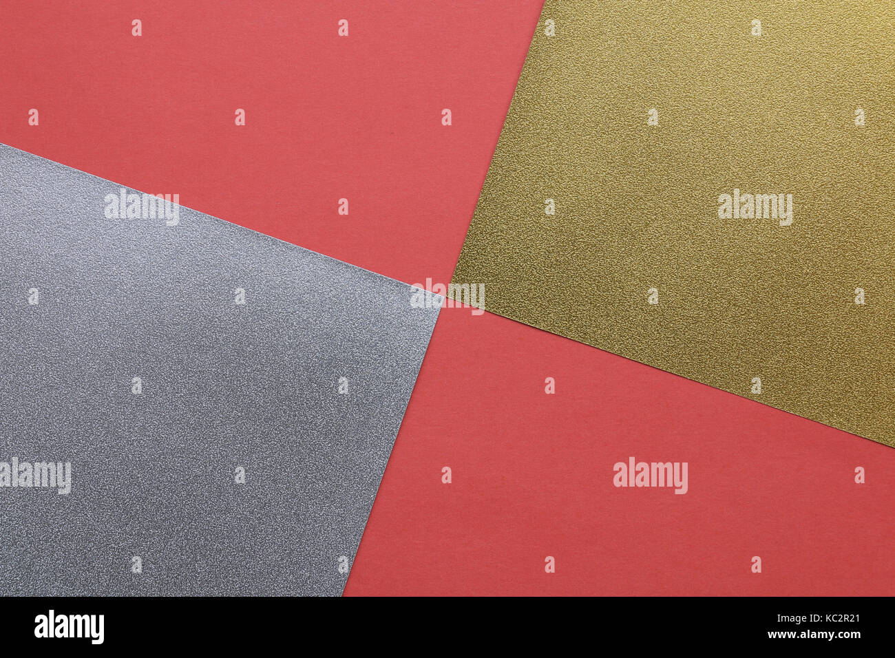 gold silver paper texture on red Stock Photo - Alamy