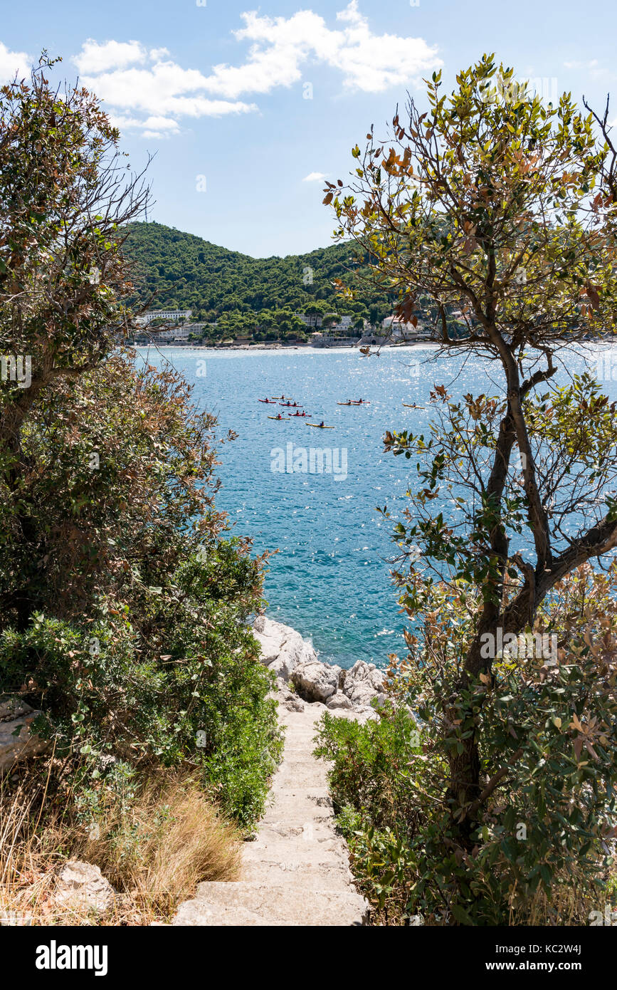 Lapad Bay Dubrovnik Stock Photo - Alamy