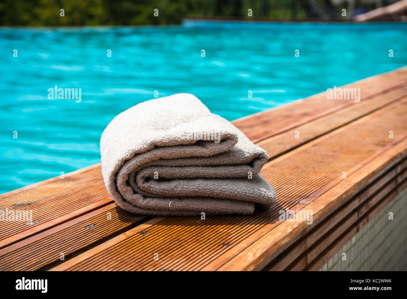 Blue swimming pool rippled water detail as a relax concept Stock Photo ...