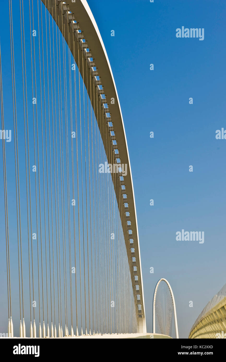 Calatrava bridge, Reggio Emilia, Italy Stock Photo - Alamy