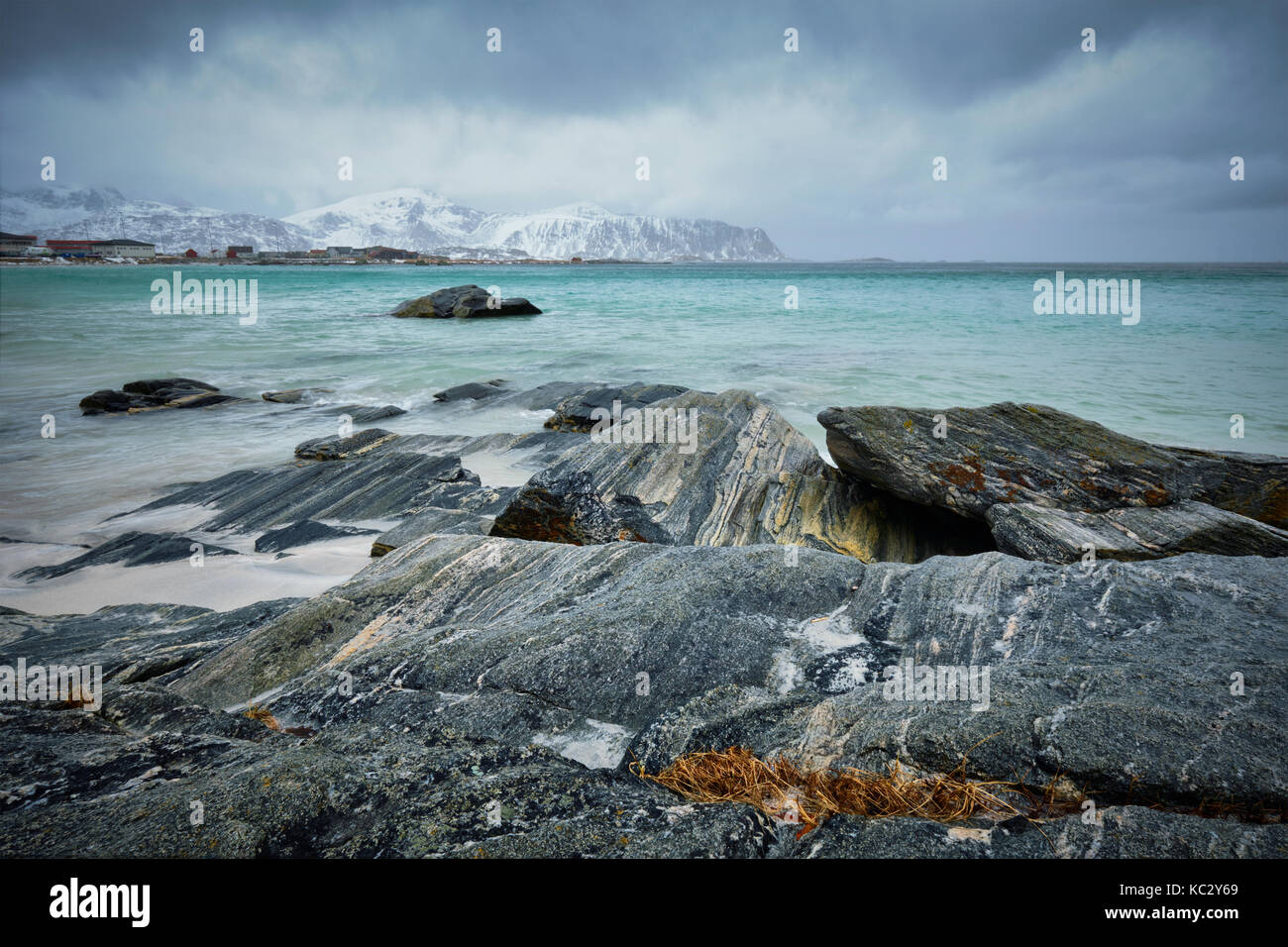Lofoten islands landscape Stock Photo - Alamy