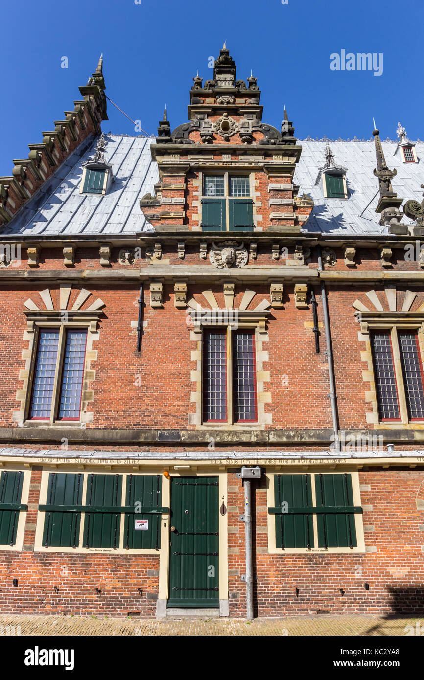 Side view of the Museum of Archeology in Haarlem, Netherlands Stock ...