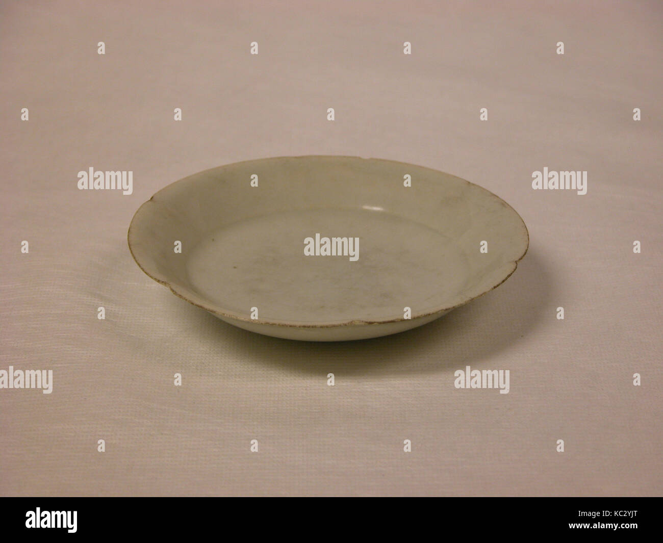 Saucer, Song dynasty (960–1279), China, Pottery (Ding ware), Diam. 4 1/ ...