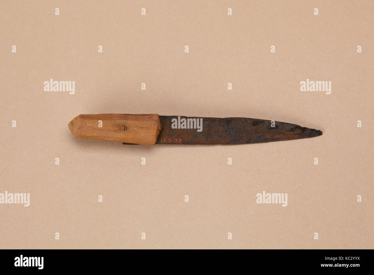 Model chisel, Middle Kingdom, Dynasty 12, ca. 1981–1802 B.C., From ...