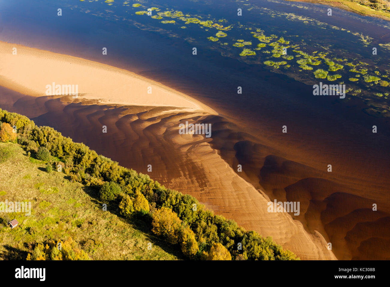 River sand bars hi-res stock photography and images - Alamy
