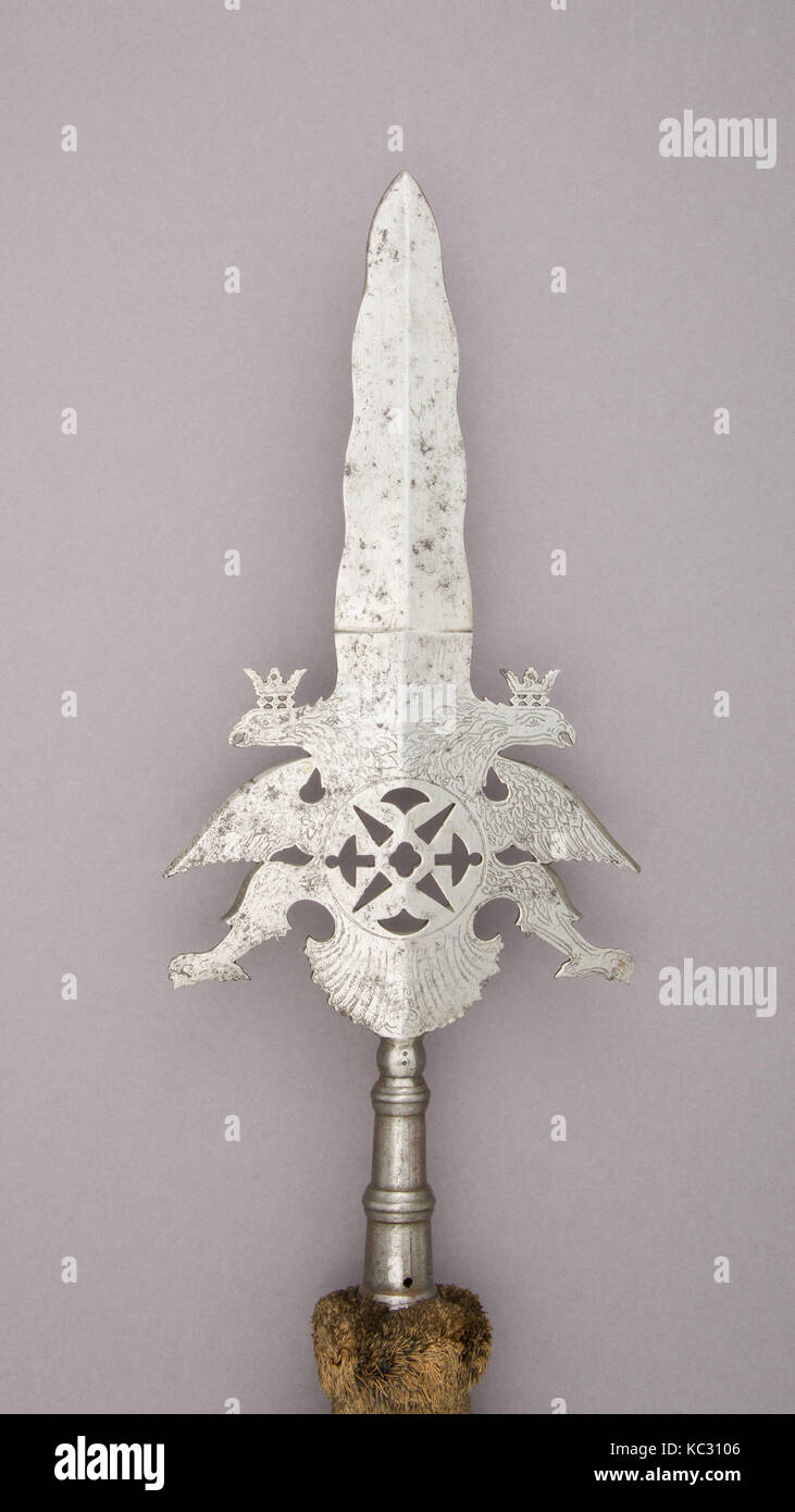 Ceremonial Partisan of the Swiss Guard of the Prince Electors of Saxony ...