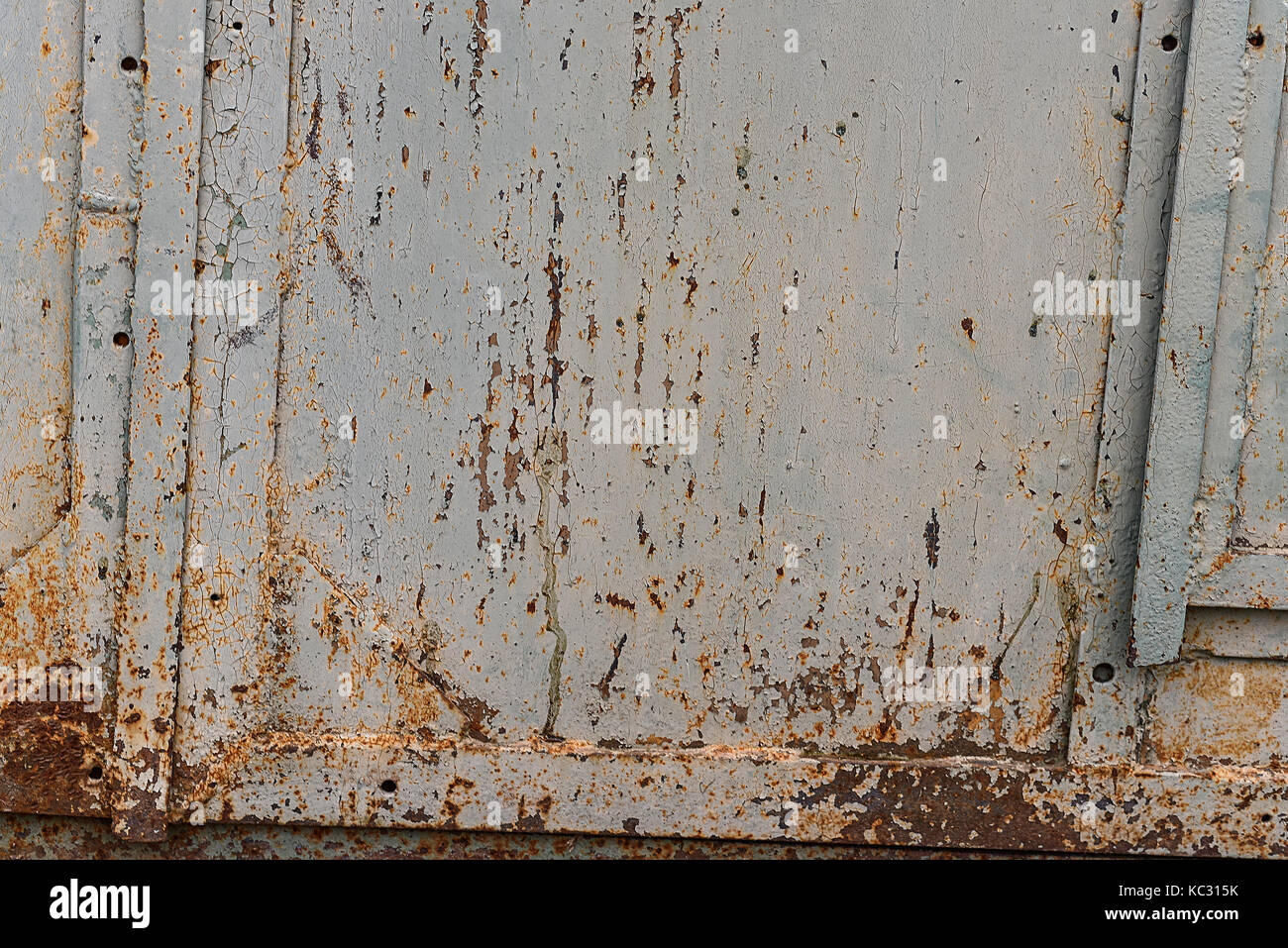 The texture of the metal doors Stock Photo - Alamy