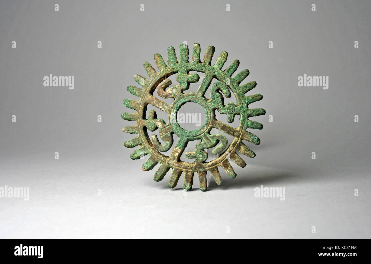 Copper Mace Head, 200 B.C.–A.D. 200, Peru, Vicús, Copper (cast ...