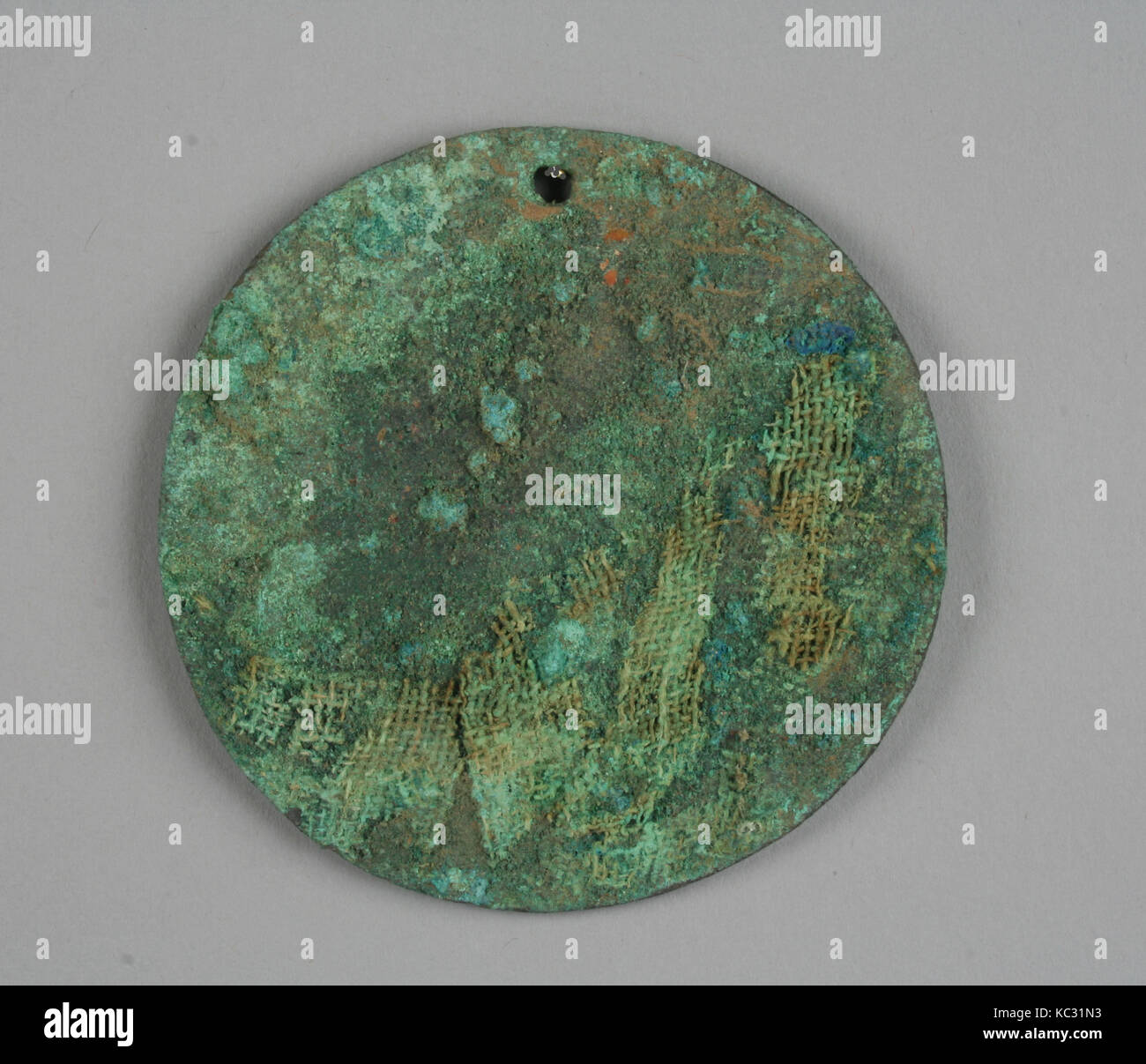 Round Plaque, 3rd century B.C.–A.D. 2nd century, Peru, Vicús, Copper ...