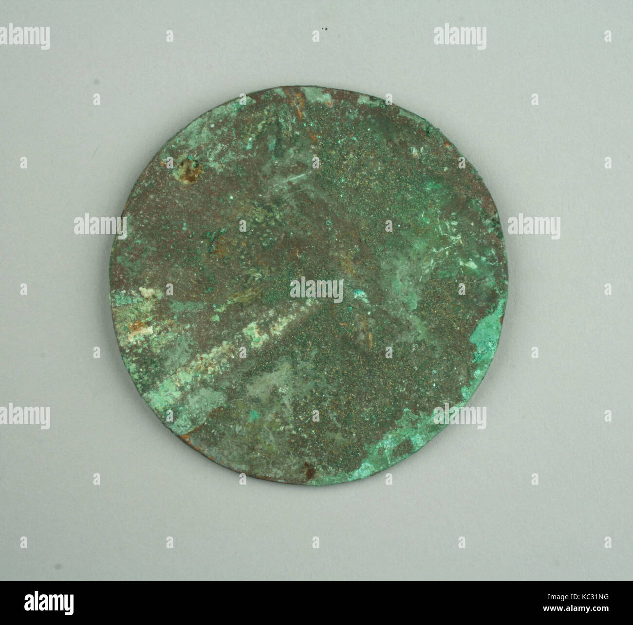 Round Plaque, 3rd century B.C.–A.D. 2nd century, Peru, Vicús, Copper ...