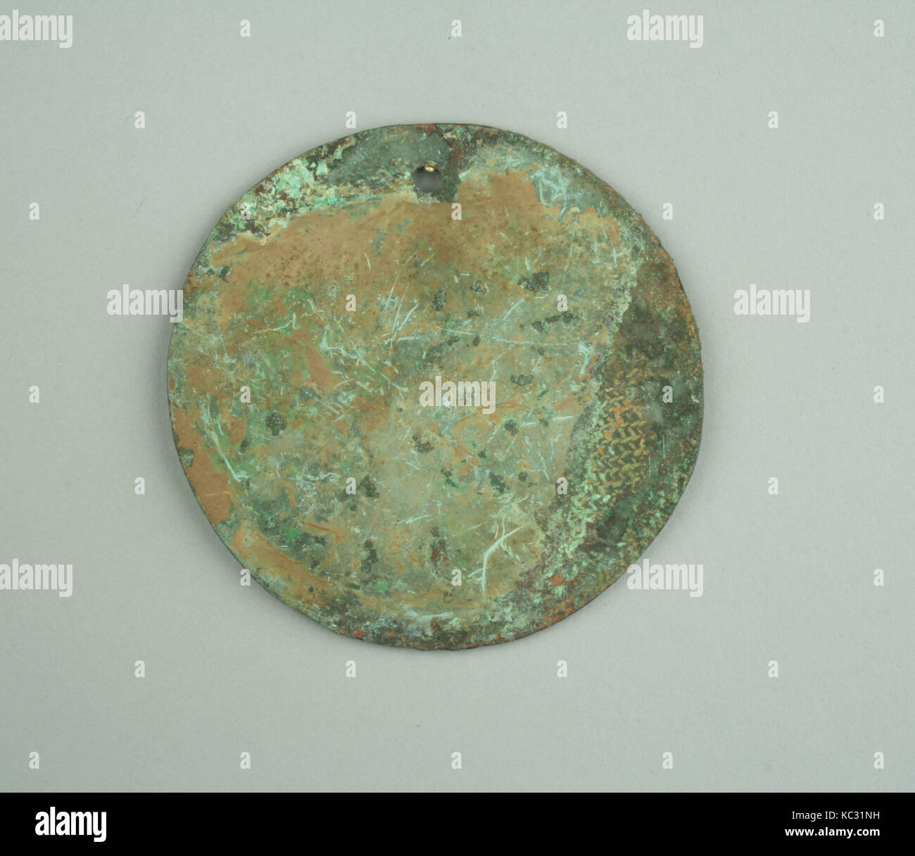 Round Plaque, 3rd century B.C.–A.D. 2nd century, Peru, Vicús, Copper ...