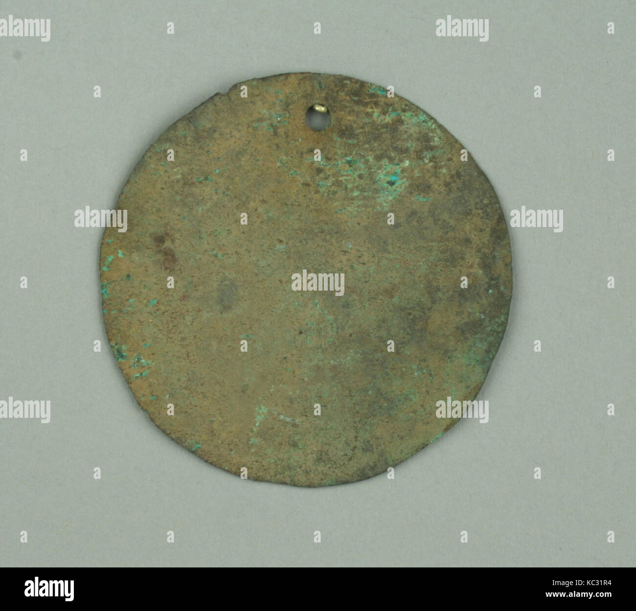 Round Plaque, 3rd century B.C.–A.D. 2nd century, Peru, Vicús, Copper ...