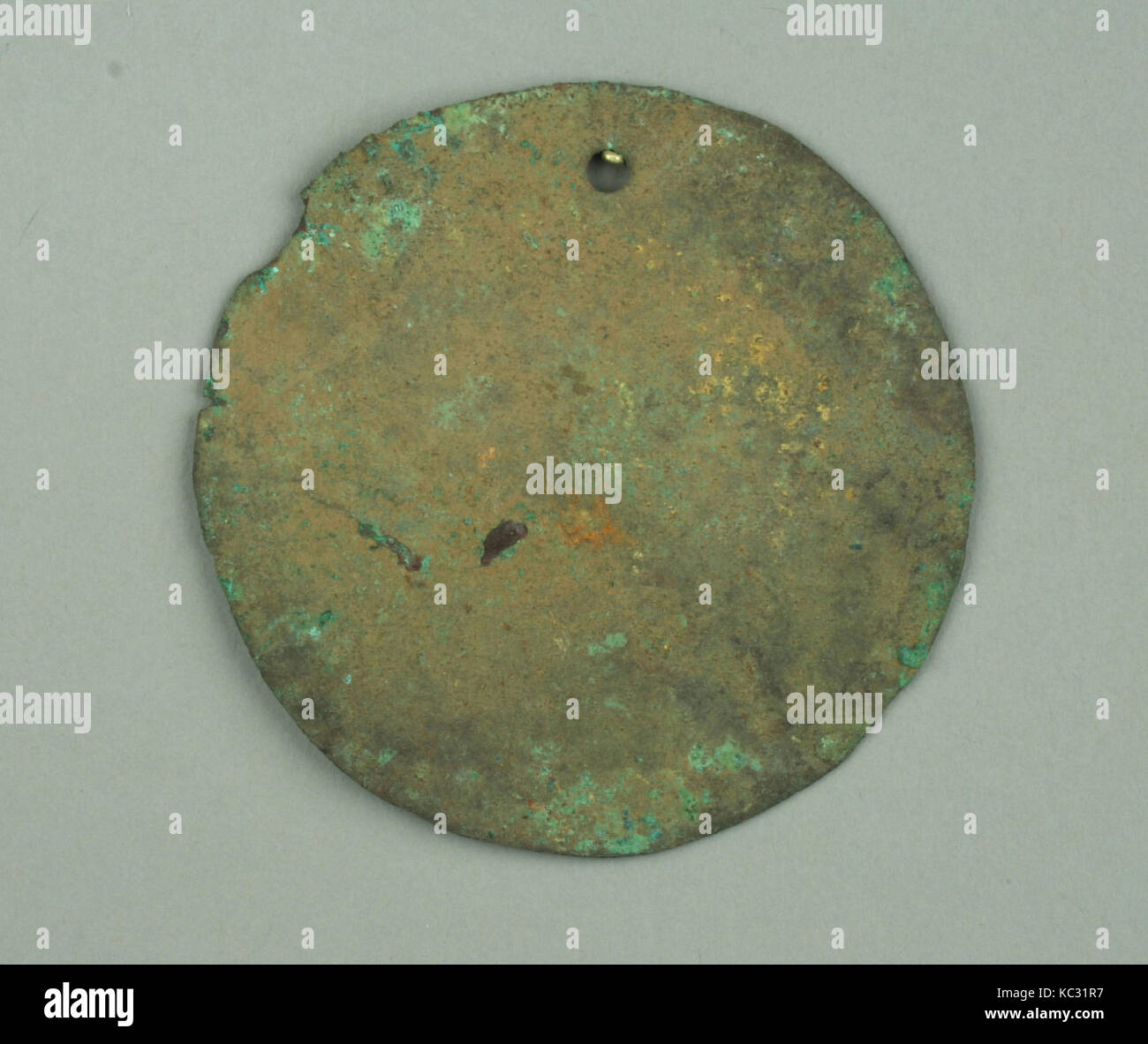 Round Plaque, 3rd century B.C.–A.D. 2nd century, Peru, Vicús, Copper ...