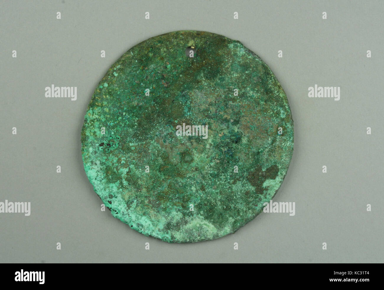 Round Plaque, 3rd century B.C.–A.D. 2nd century, Peru, Vicús, Copper ...