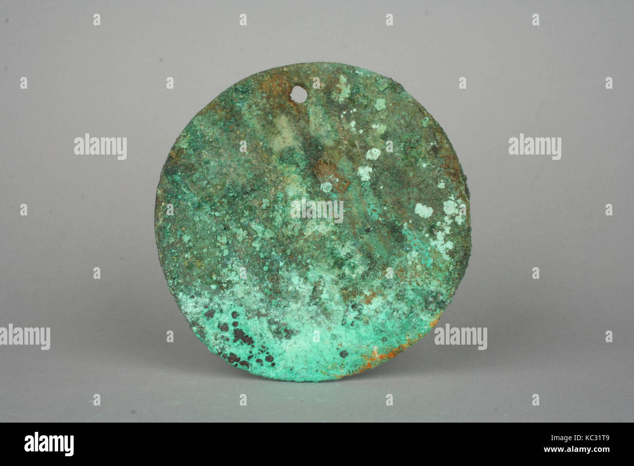 Round Plaque, 3rd century B.C.–A.D. 2nd century, Peru, Vicús, Copper ...