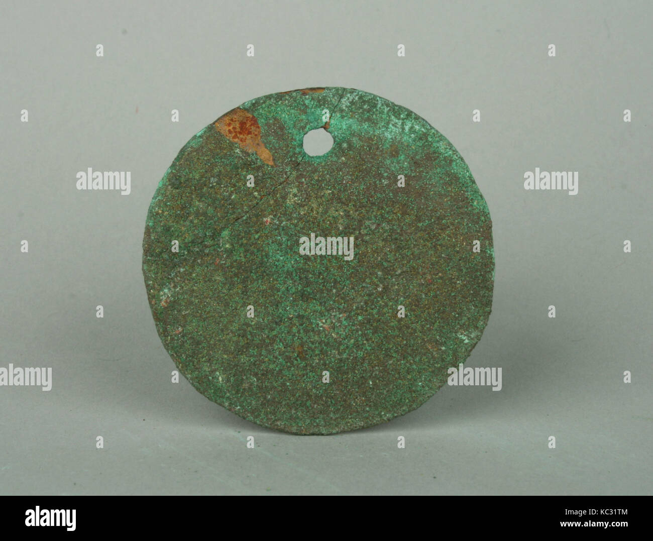 Round Plaque, 3rd century B.C.–A.D. 2nd century, Peru, Vicús, Copper ...