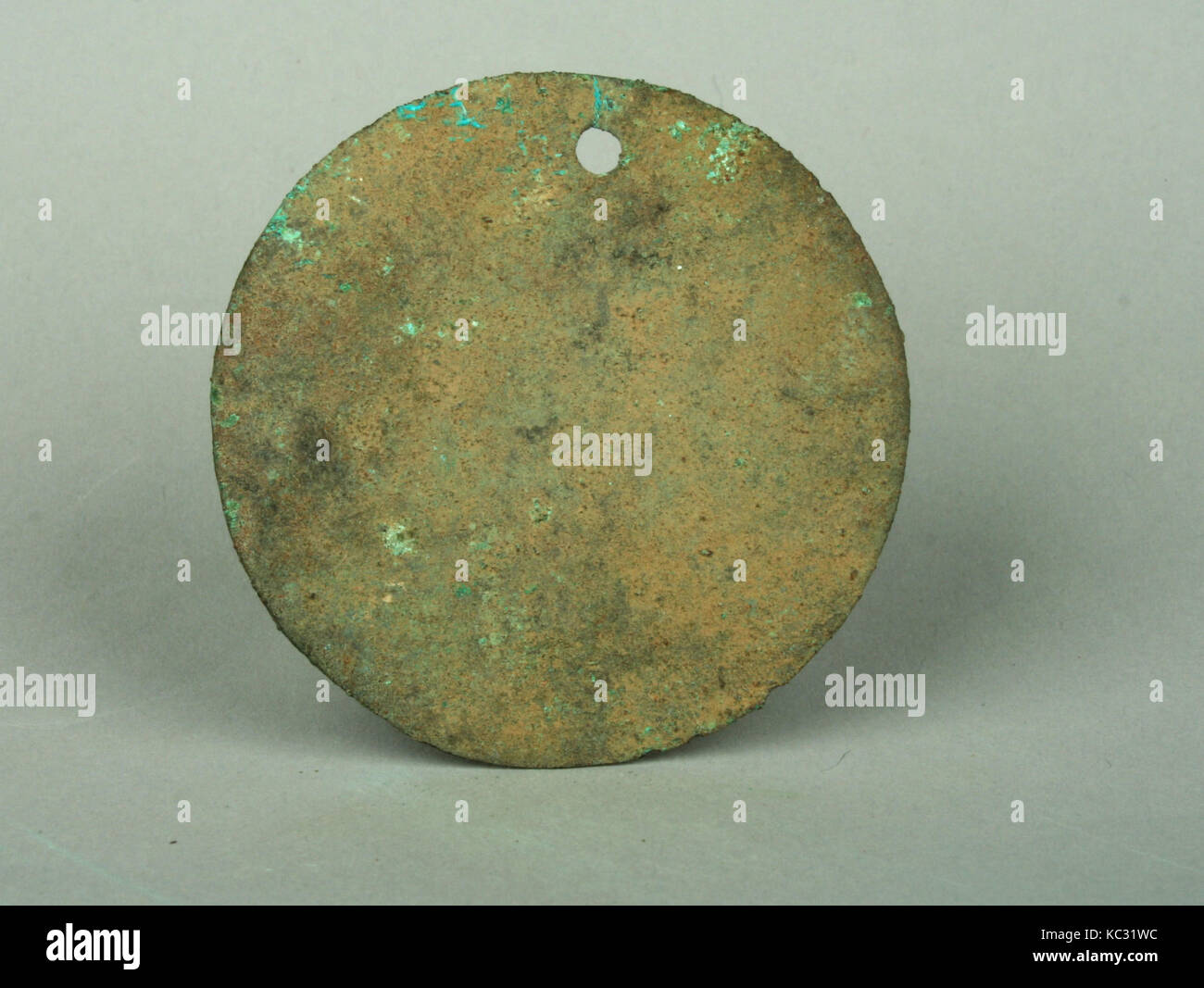 Round Plaque, 3rd century B.C.–A.D. 2nd century, Peru, Vicús, Copper ...