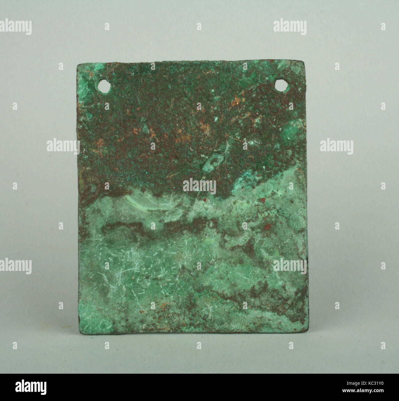 Square Plaque, 3rd century B.C.–A.D. 2nd century, Peru, Vicús, Copper ...