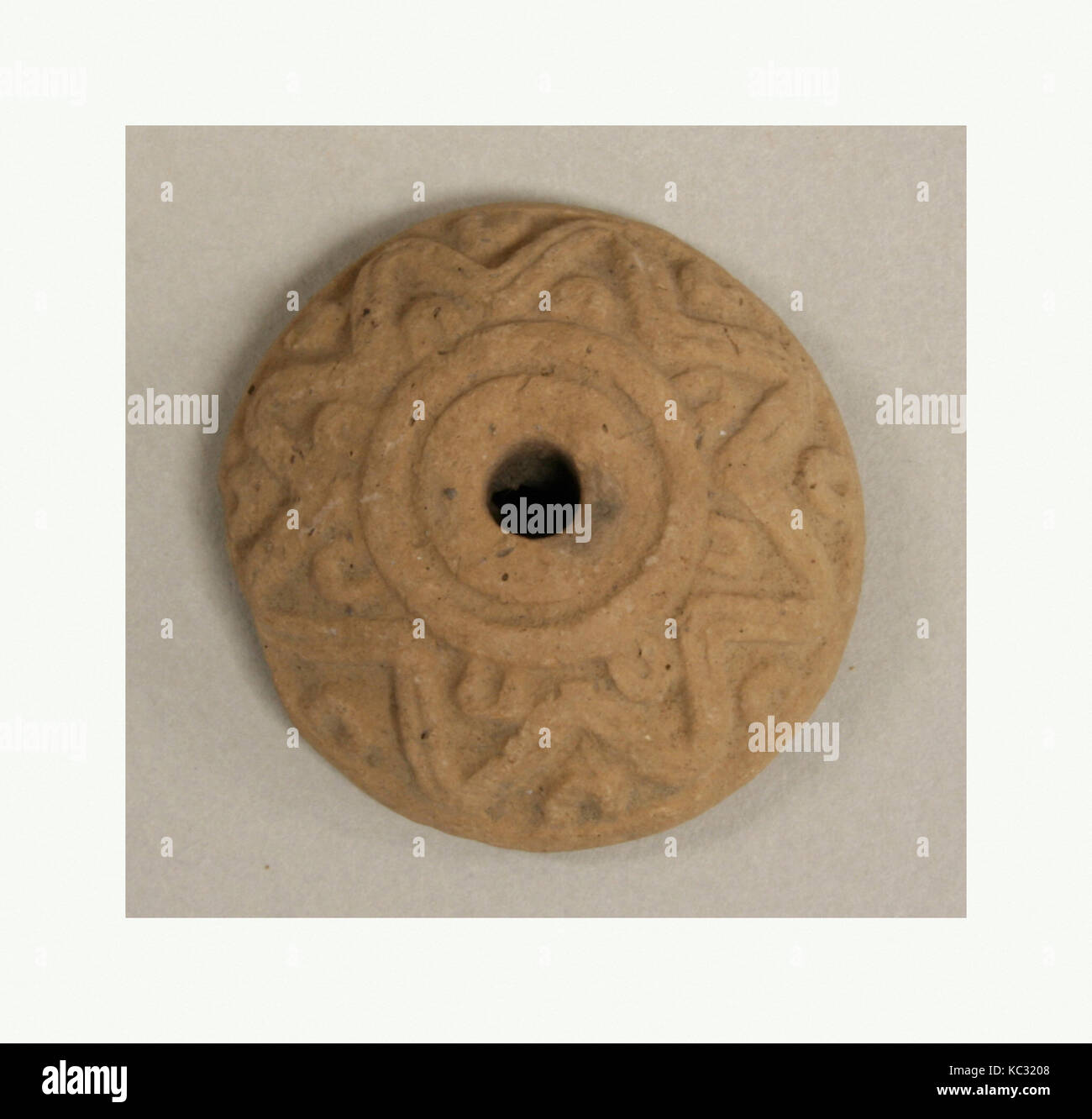 Spindle Whorl, 9th–15th century, Mexico, Mesoamerica, Mexican, Ceramic ...