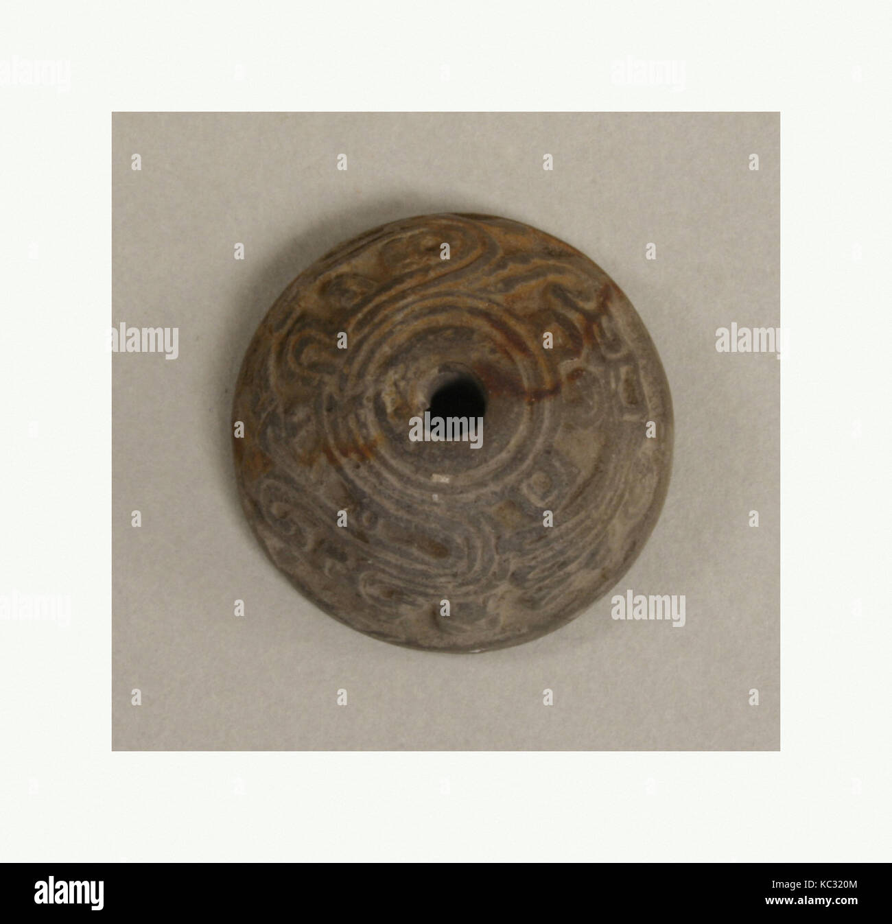 Spindle Whorl, 9th–15th century, Mexico, Mesoamerica, Mexican, Ceramic ...