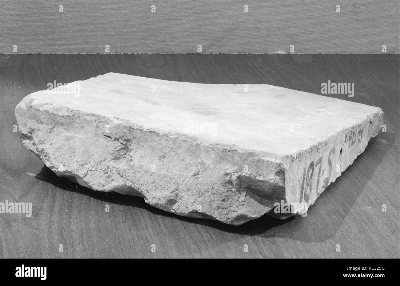 Block Fragment, ca. 1130–40, Made in Roussillon, France, French, Stone ...