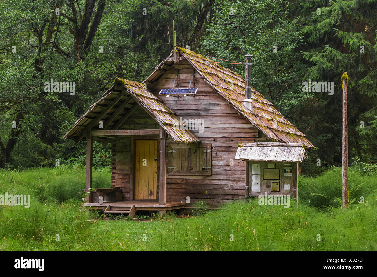 The National Park Service maintains the Olympus Guard Station for a ...