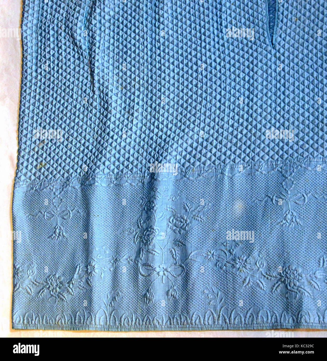 Petticoat, 1760–80, British, silk, cotton Stock Photo - Alamy