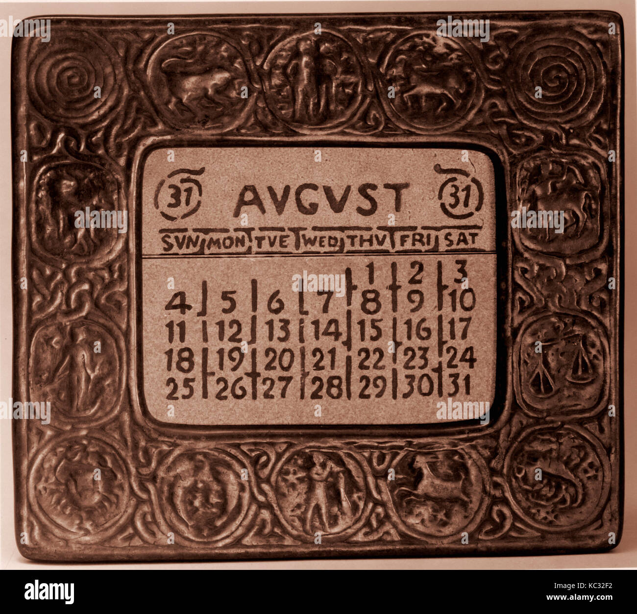 Calendar, ca. 1910, Made in New York, New York, United States, American ...