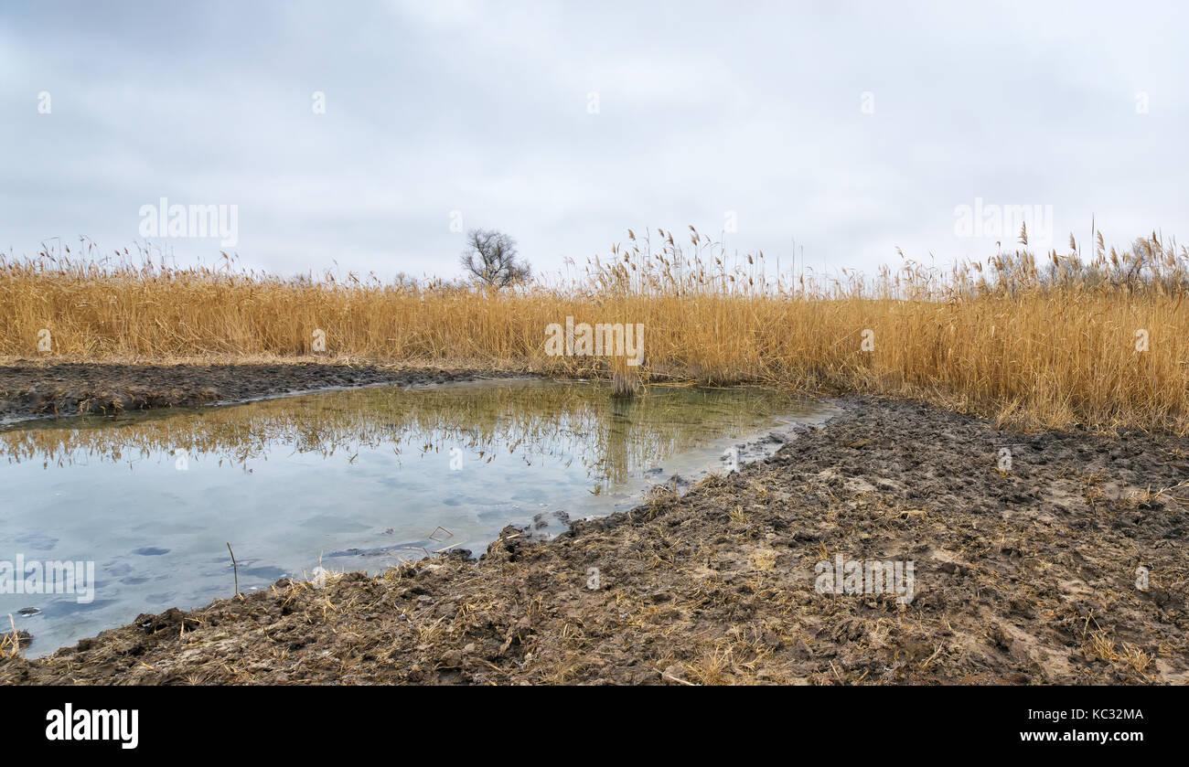 Dirt mud landscape hi-res stock photography and images - Alamy