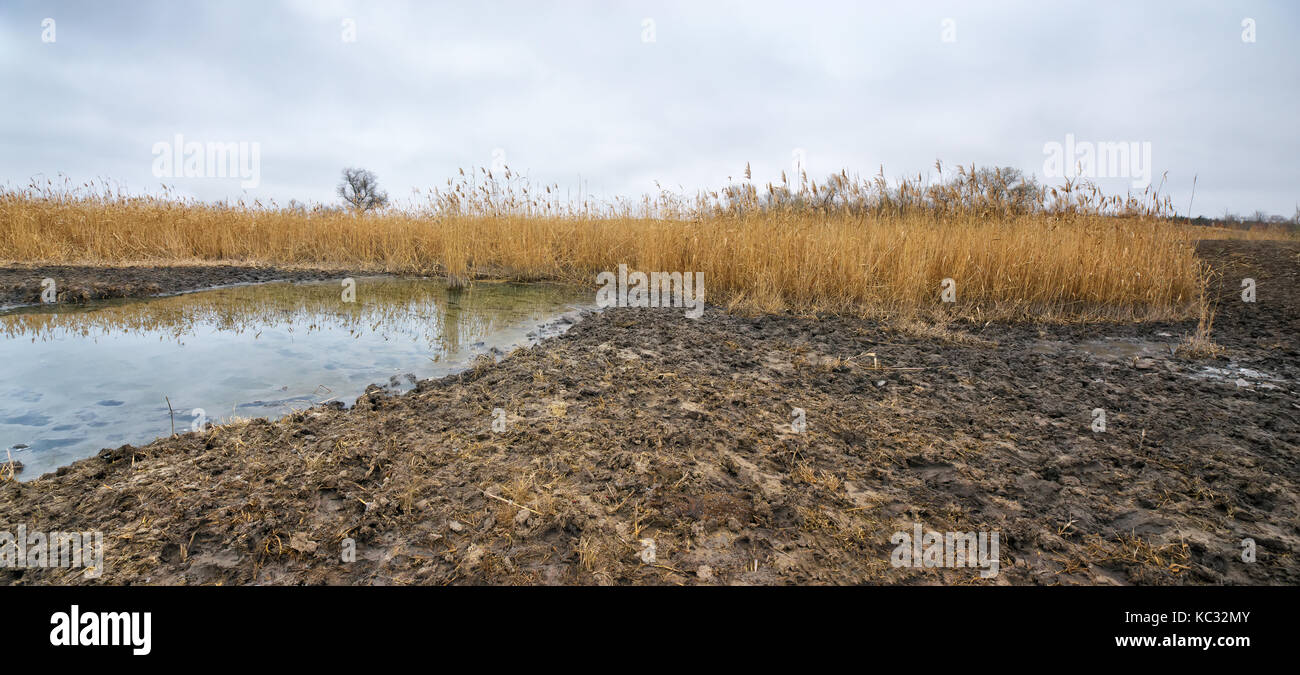 Dirt mud landscape hi-res stock photography and images - Alamy