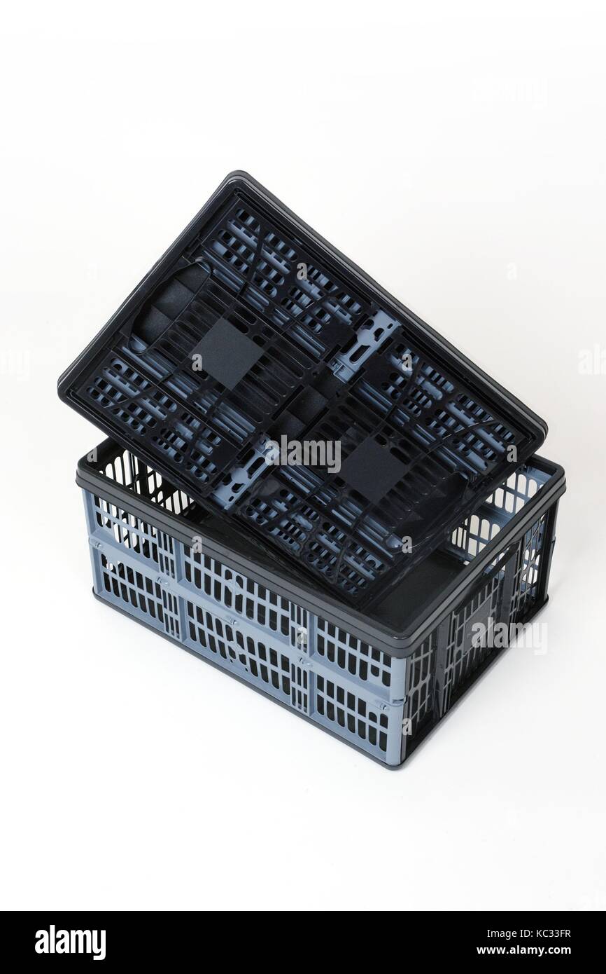 Folding plastic boxes and containers, drawer units,PVC products Stock ...