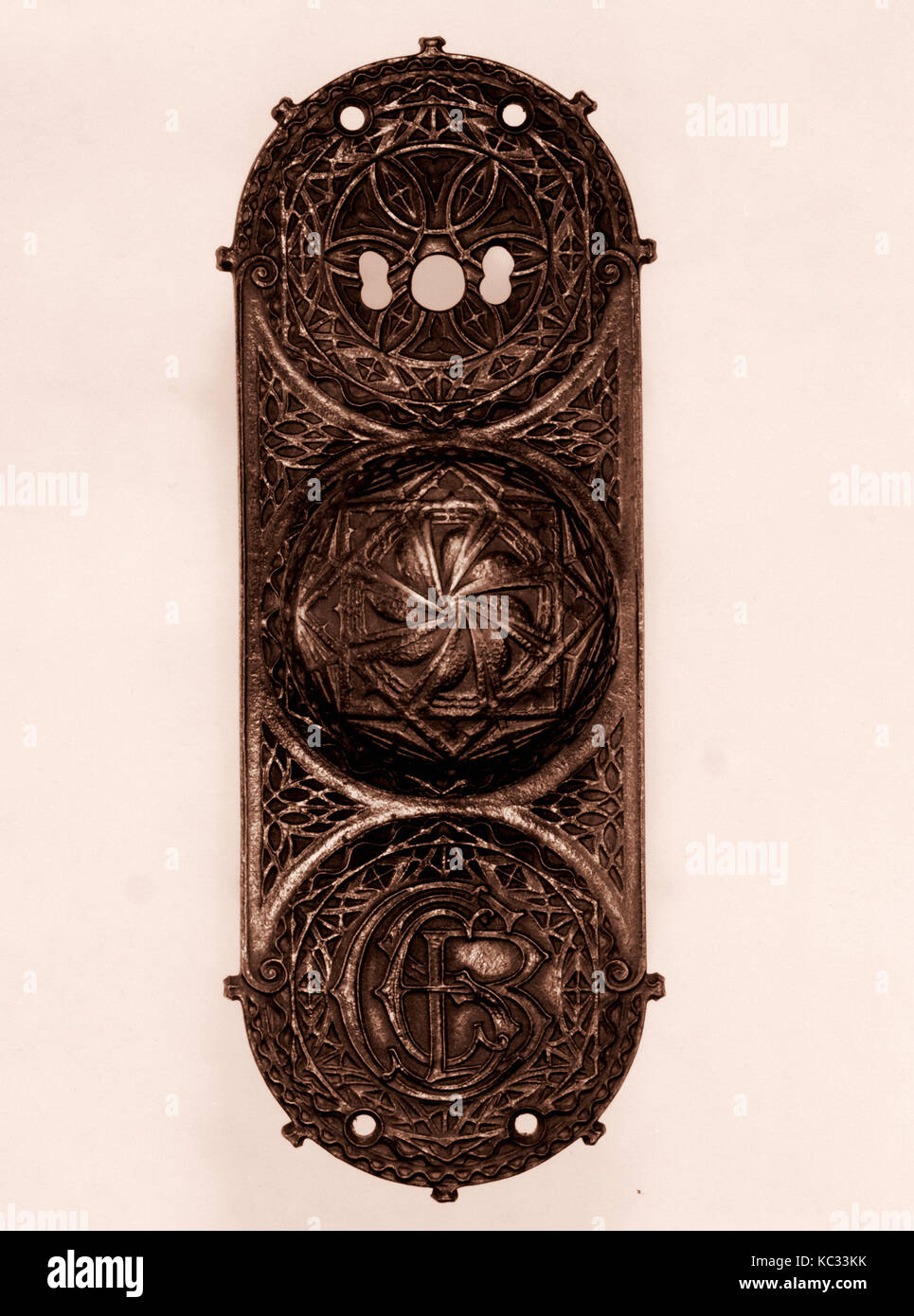 Doorplate from Chicago Stock Exchange Building, Chicago, Louis Henry ...