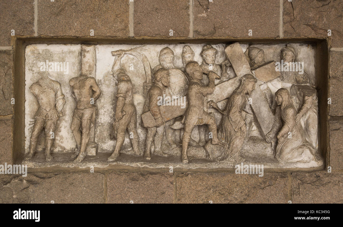 The Flagellation and Christ Meeting His Mother on the Road to Golgotha ...
