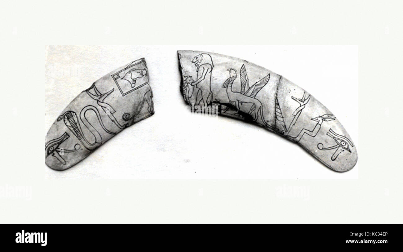 Magic wand, Middle Kingdom, Dynasty 12, ca. 2030–1640 B.C., From Egypt ...