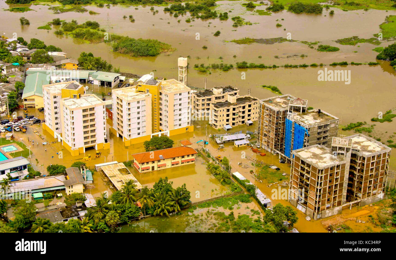This aerial photograph shows Sri Lanka's This aerial photograph shows ...