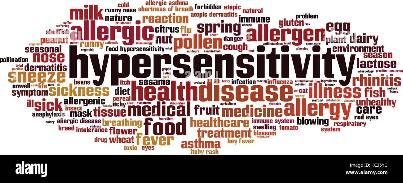 Hypersensitivity hi-res stock photography and images - Alamy