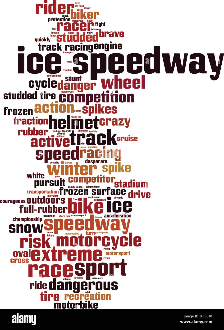 Ice speedway Stock Vector Images - Alamy