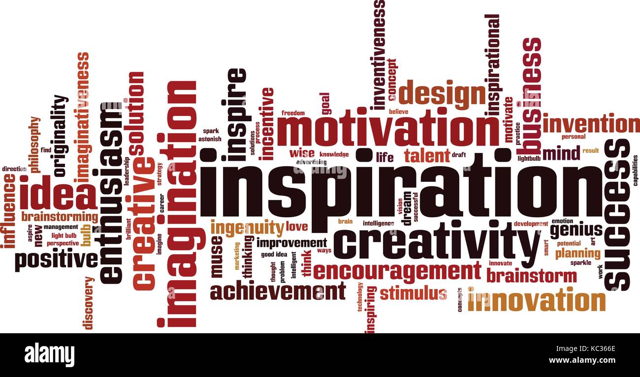 Inspirational Word Collage