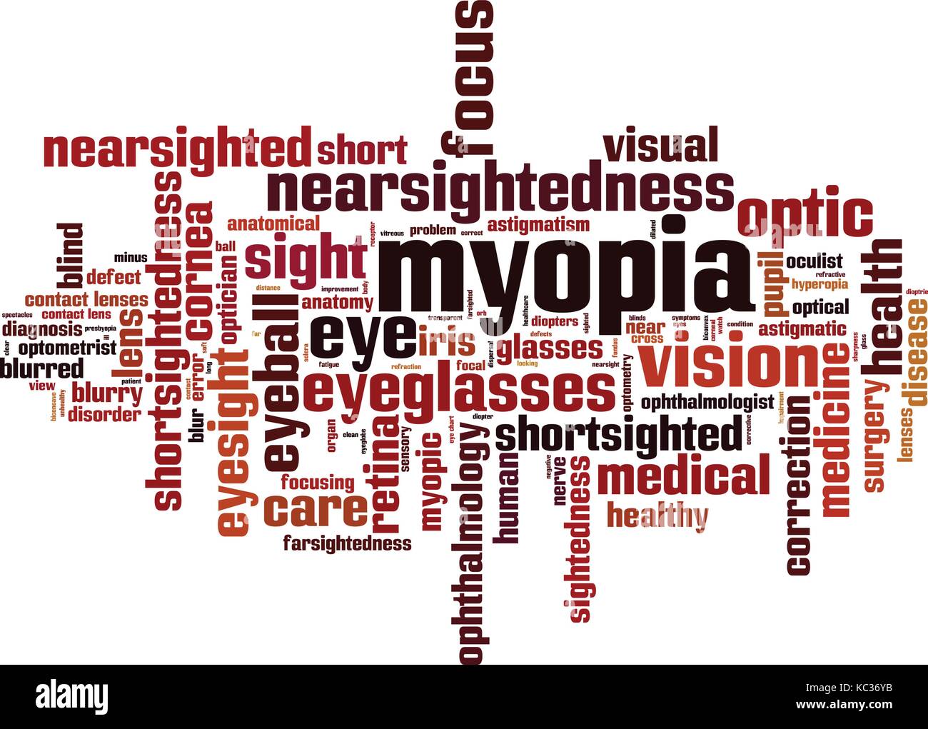 Corrective astigmatism Stock Vector Images - Alamy