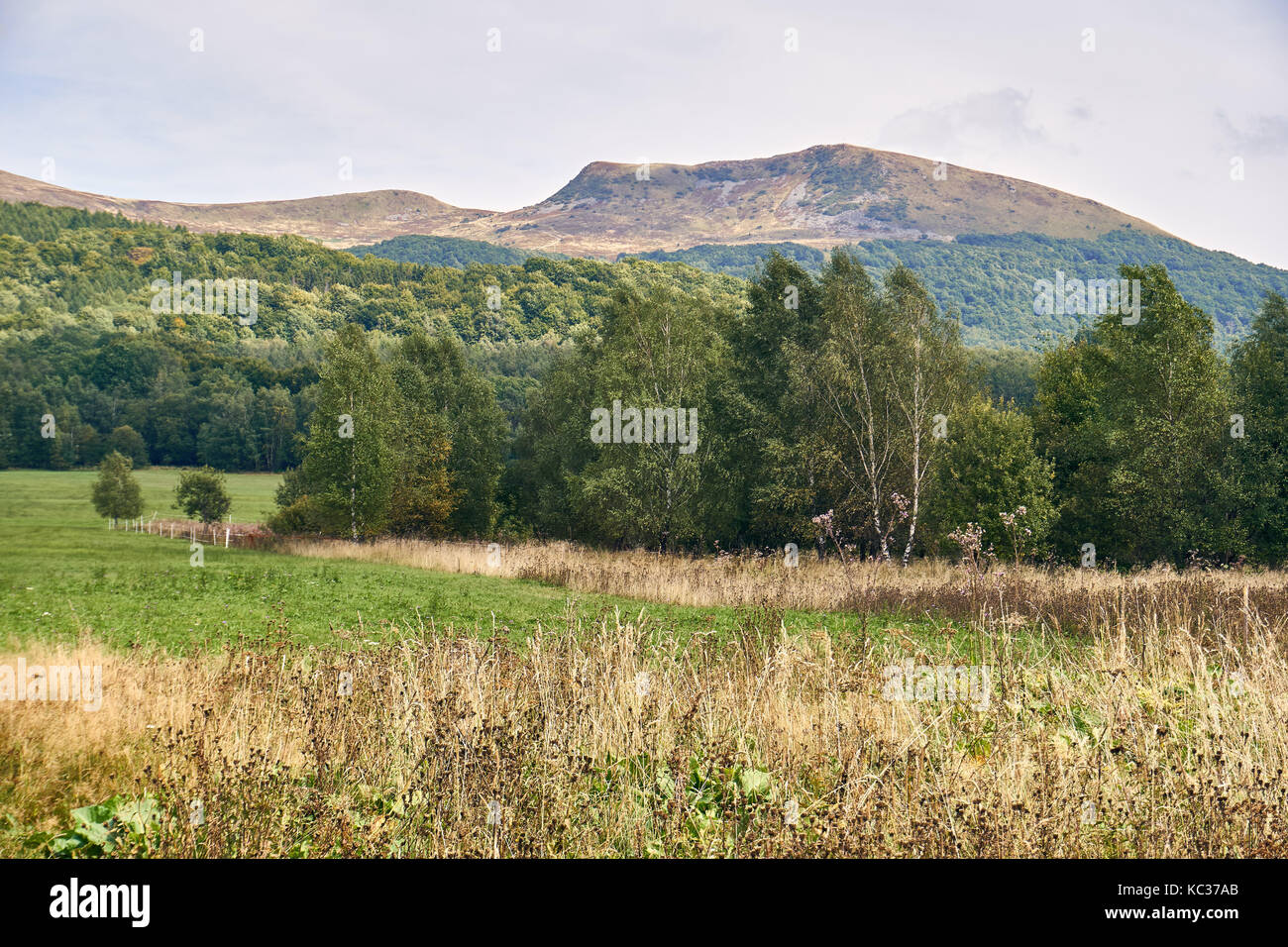 Beautiful panoramic view of the Bieszczady mountains in the early ... Beautiful panoramic view of the Bieszczady mountains in the early ...