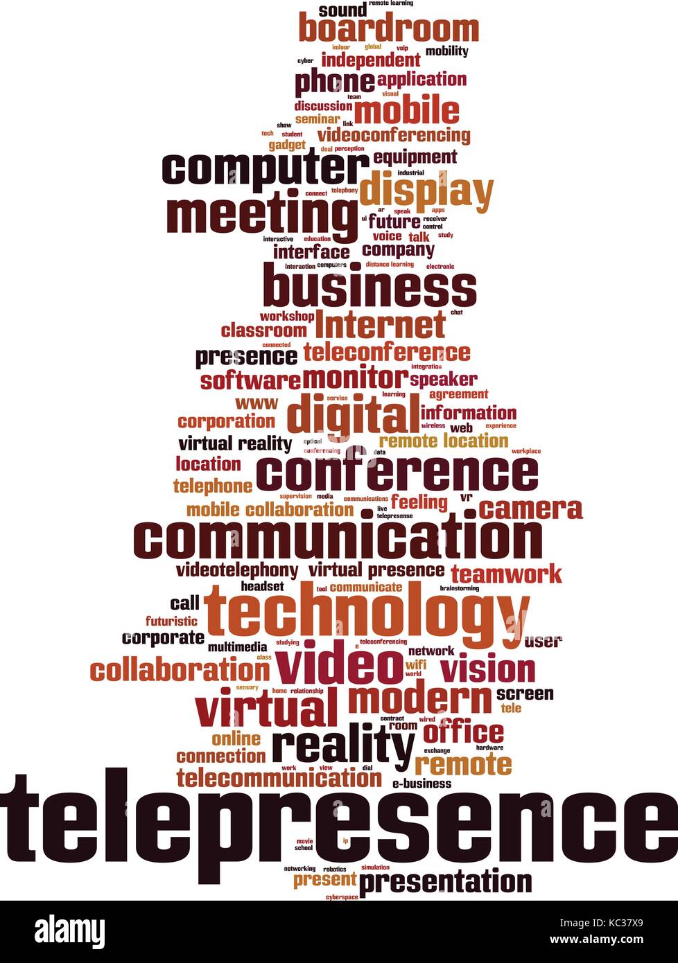 Tele presence Stock Vector Images - Alamy