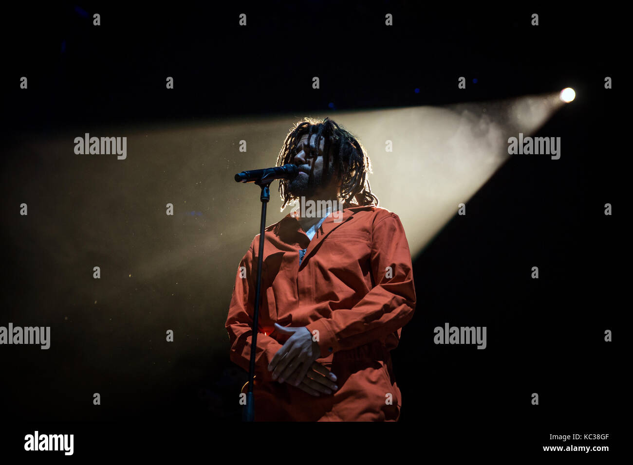 Norway, Oslo - September 30, 2017. The American singer, rapper and ...