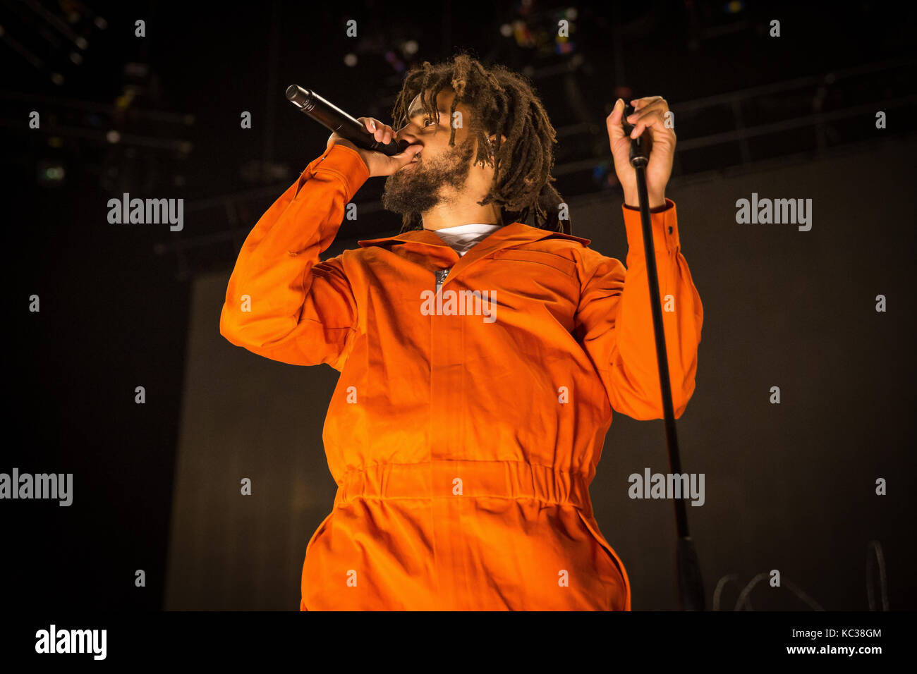 Norway, Oslo - September 30, 2017. The American singer, rapper and ...