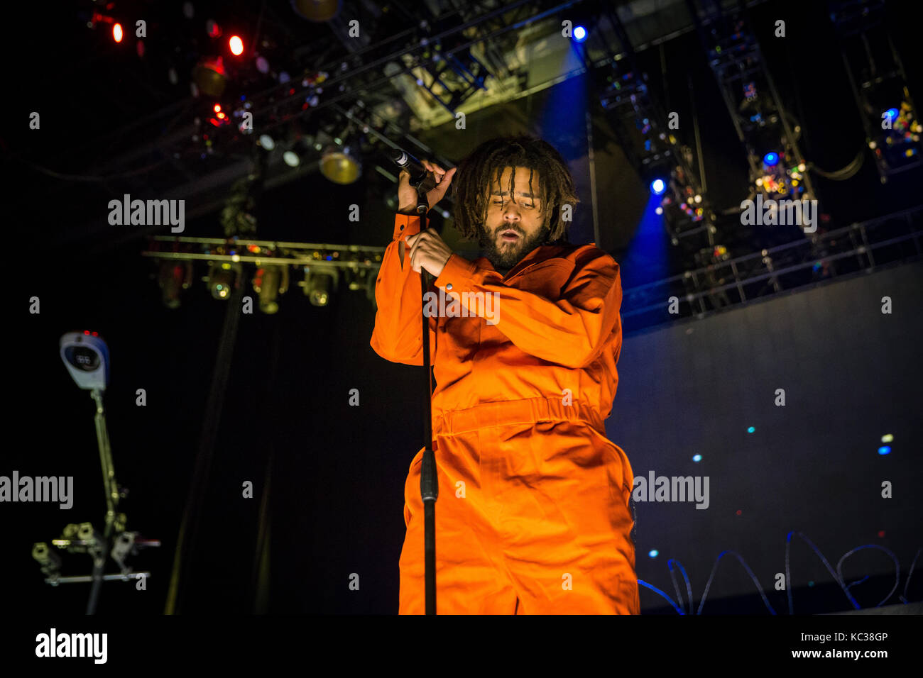 Norway, Oslo - September 30, 2017. The American singer, rapper and ...