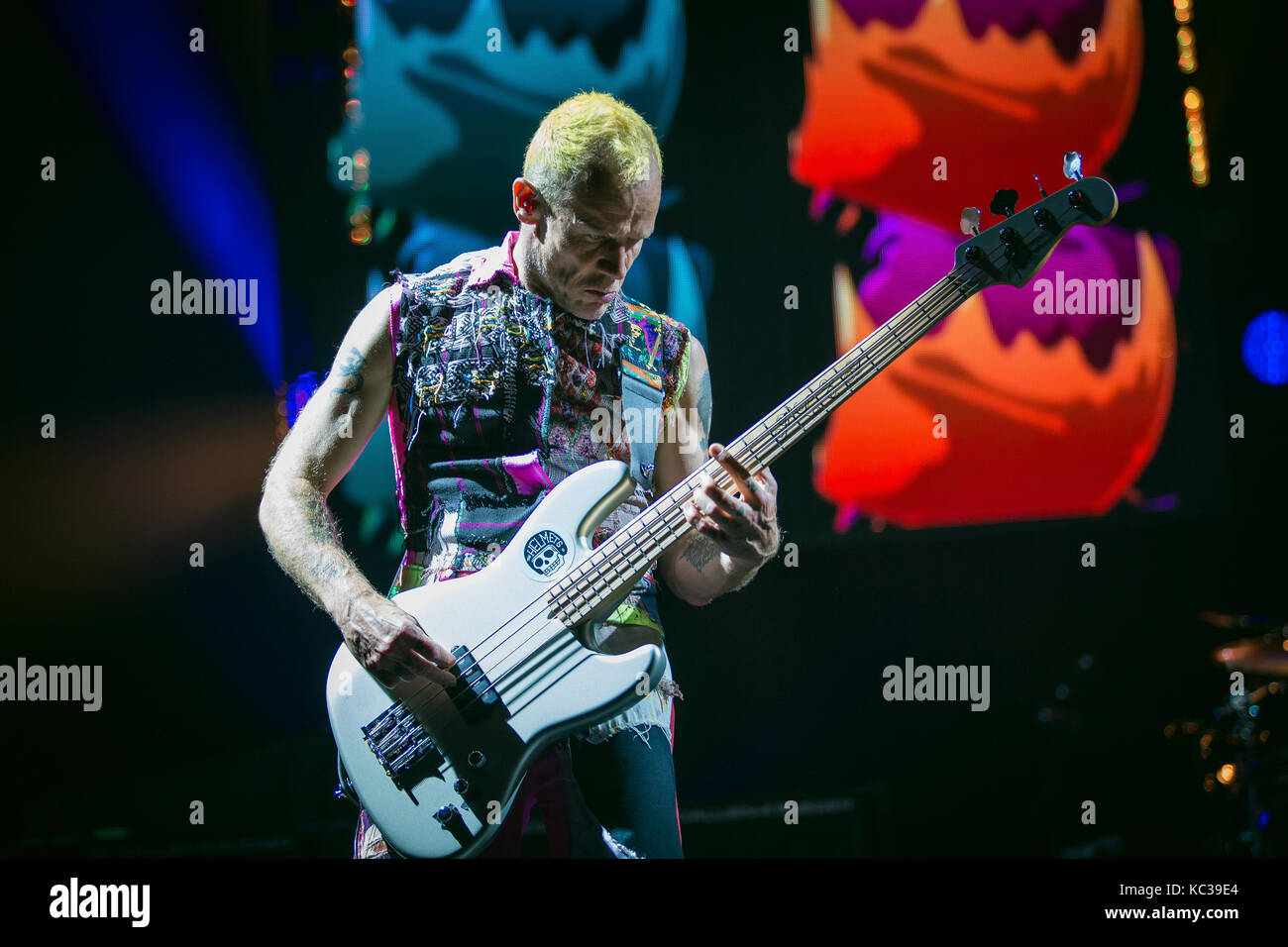 The American Rock Band Red Hot Chili Peppers Performs A Live Concert At Orange Stage At Telenor