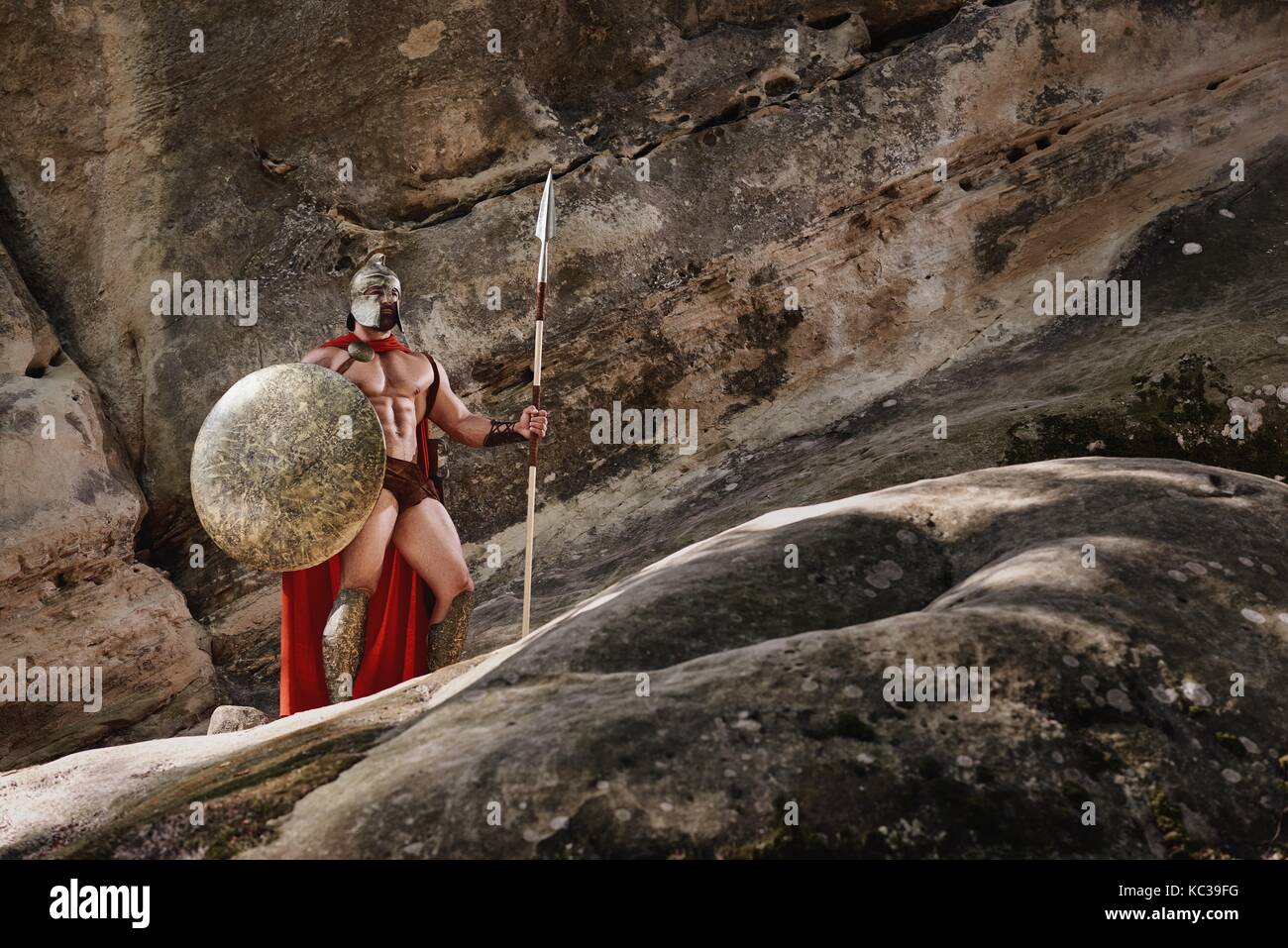 Man gladiator hi-res stock photography and images - Alamy