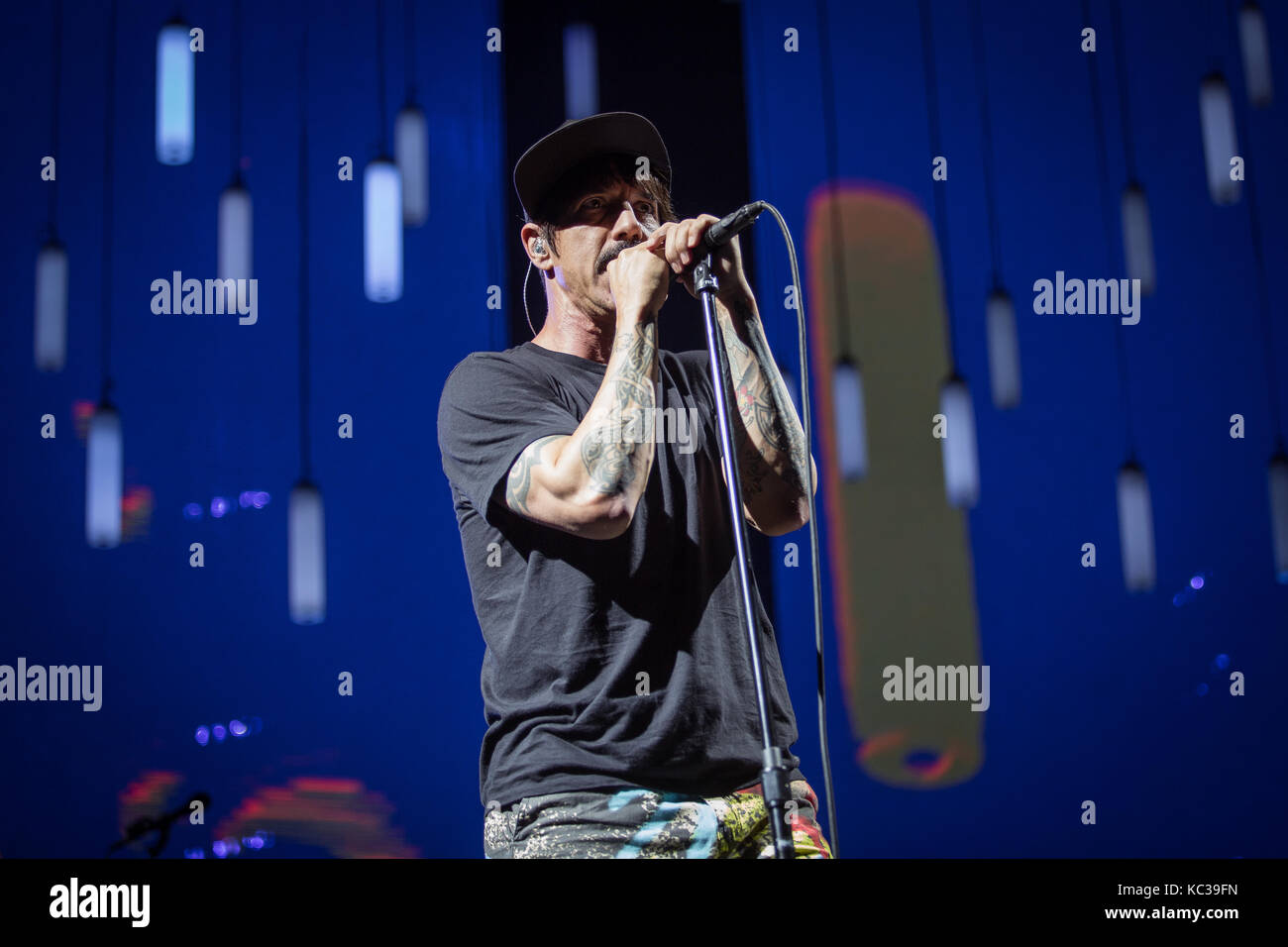 The American Rock Band Red Hot Chili Peppers Performs A Live Concert At Orange Stage At Telenor