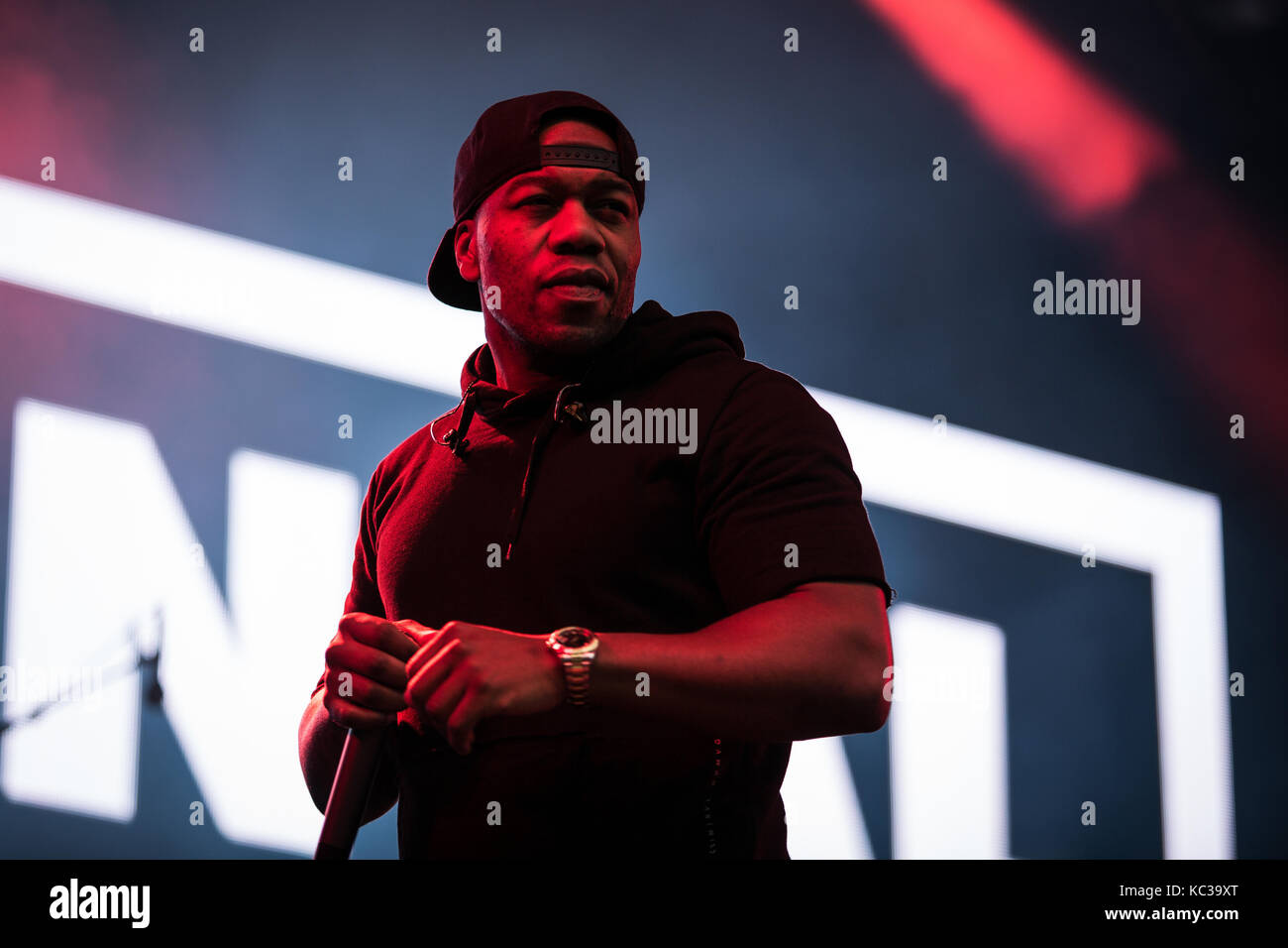 The English drum and bass band Rudimental performs a live concert at ...