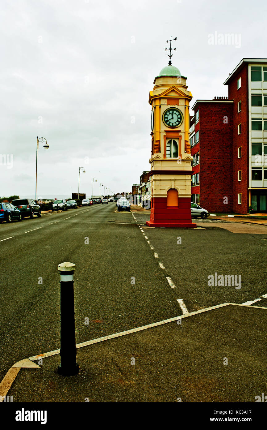 Clock Tower, Bexhill on Sea, Kent Stock Photo - Alamy
